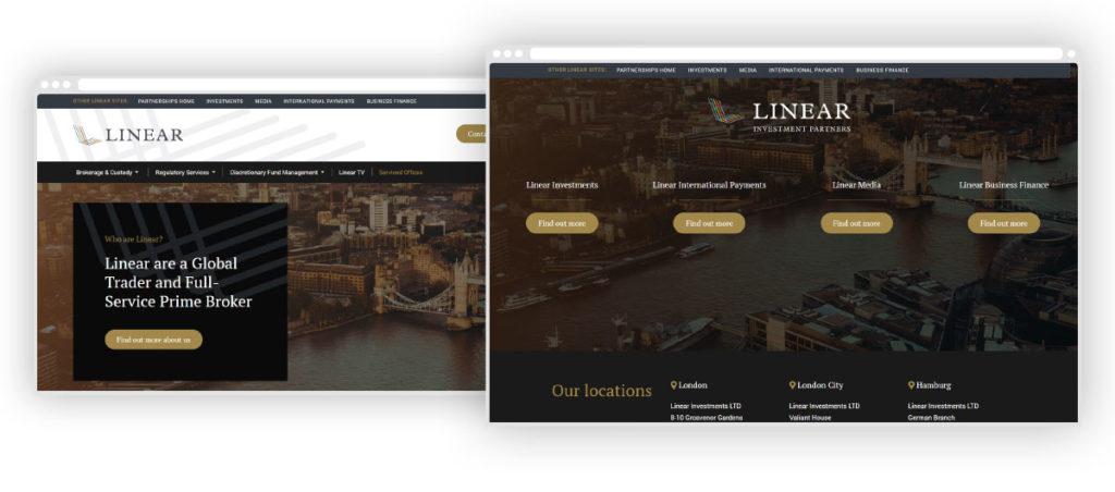 A complete online refresher for Linear Investment Group | We are Northwest